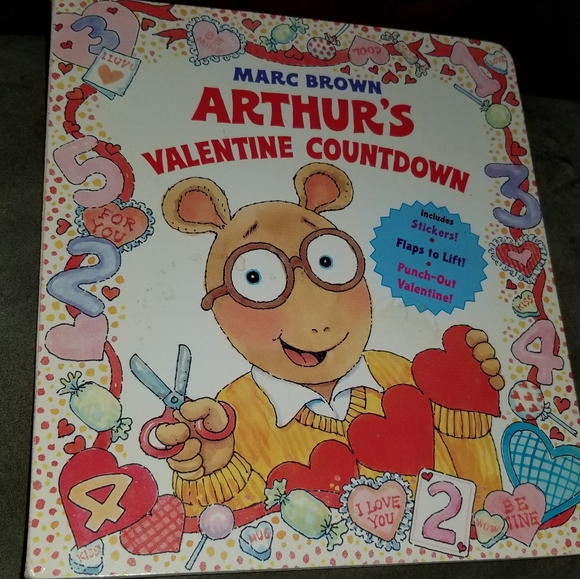 Scholastic | Toys | Arthurs Valentine Countdown By Marc Brown Board ...